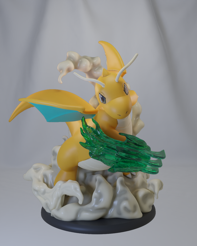 Pokémon – 149 – Dragonite – Poke Crisis Miniatures – 35mm – The Save Game