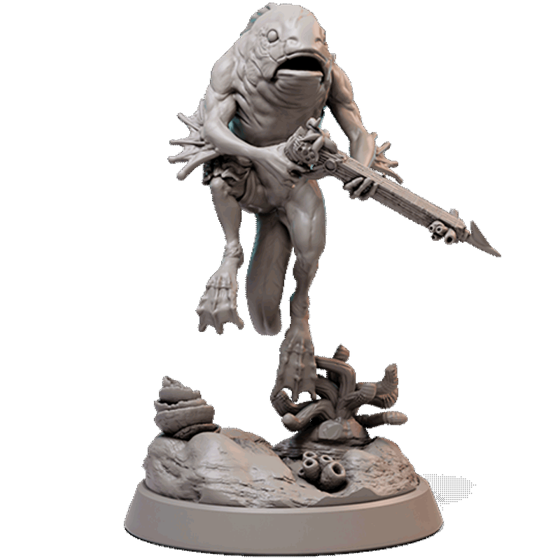 Miniatura RPG Inimigo Fishman 2 Going Down the Drain – The Save Game