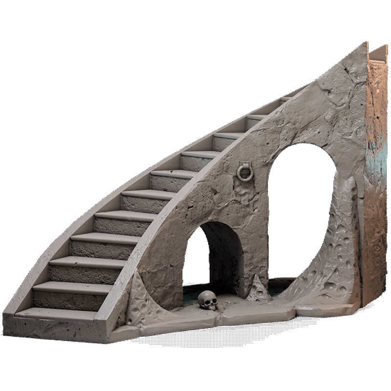 Miniatura RPG Objeto Stairs Expedition to the Underworld – The Save Game