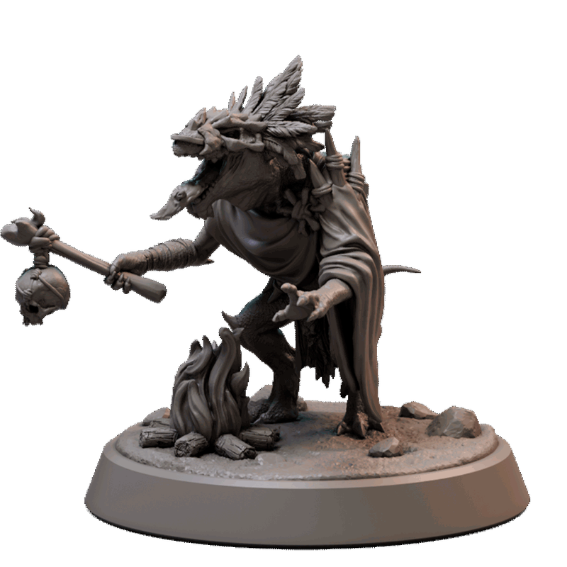 Miniatura RPG Inimigo Kobold Shaman It’s A(nother) Trap! – The Save Game